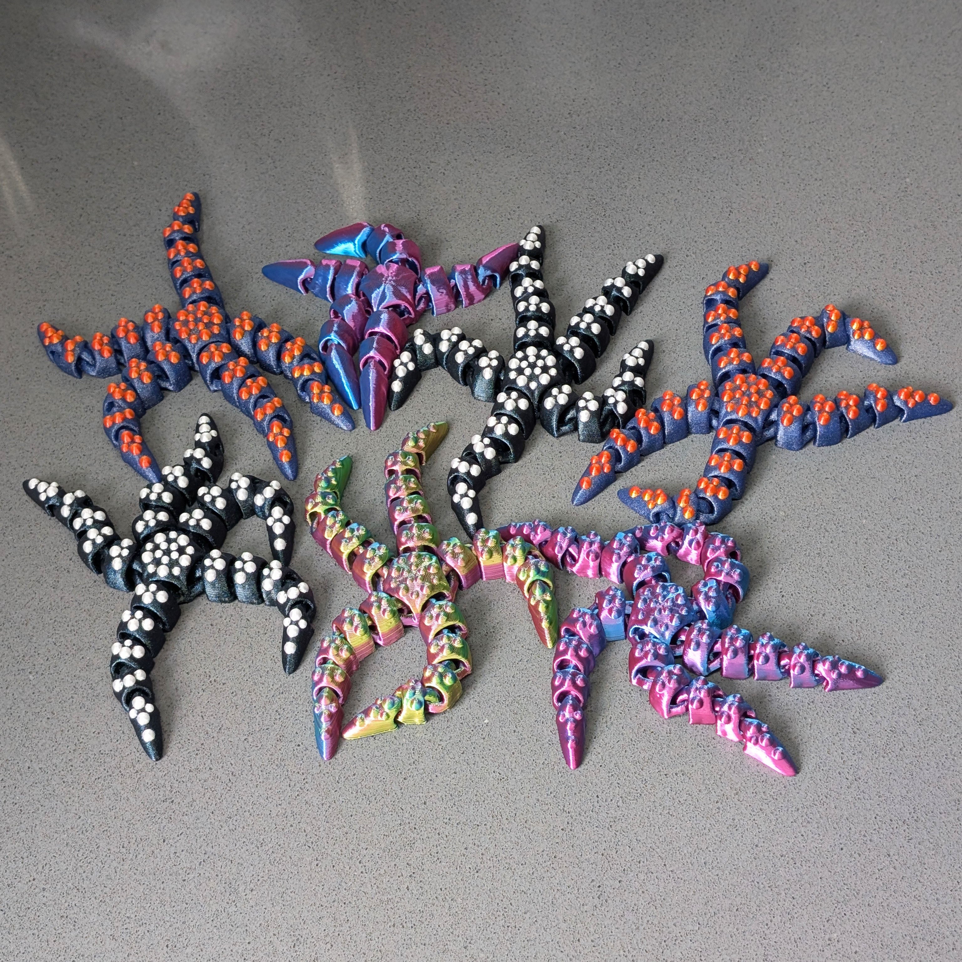 Articulated Starfish – Stellar 3D Printing